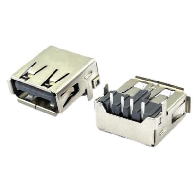 China Female DIP Soldering USB Socket Connector pinout USB2.0 4Pin Type A for sale