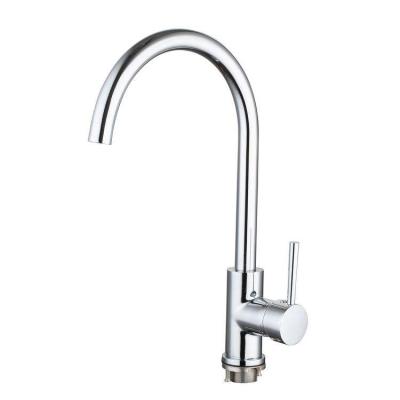 China Corrosion-Resistant Stainless Steel 304 Modern Kitchen Tap Water Mixer Faucet for sale