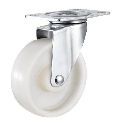 China 3 Inch Rubber Light Duty Industrial Caster Wheels Furniture Moving Wheels Custom Size for sale