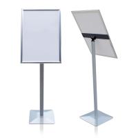 China Outdoor A3 Frame Advertising Display Stand Metal Poster Sign Holders For Hotel for sale