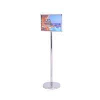 China OEM Size Hotel Lobby Supplies Sign Stands Signage Display Holder Corrosion Resistant for sale