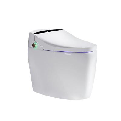 China Humanized Design Bathroom Automatic Sensor Toilet Heated Intelligent Toilet With Bidet for sale