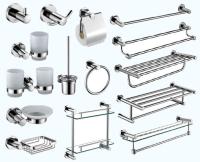China Customized SUS304 Towel Hanger Set Wall Mount Towel Rack Set For Bathroom for sale