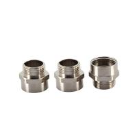 China Brass Nickel Plated Glands Connector Screw Nut Fasteners  Cnc Lathe Hardware for sale