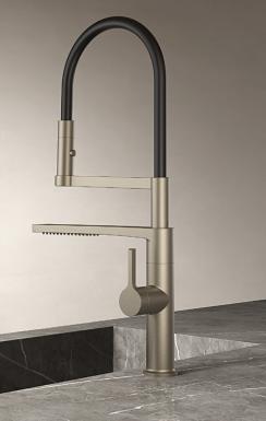 China Stainless Steel Faucets Stainless Steel Bathroom Faucets Cold And Hot Water Compatible Long Lasting Easy To Install And Maintain for sale