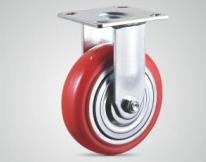 China Heavy Duty Steel Frame Caster Wheels Smooth Treaded Versatile Industrial Mobility Components For Equipment And Machinery for sale