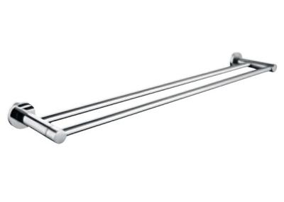China Customize Logo Bathroom Towel Rack Set Featuring Towel Ring Space Saving Wall Mounted Bathroom Organizer for Hotels Homes and Commercial for sale
