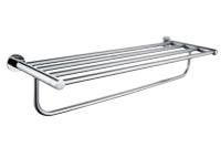China 18.5x28cm Bathroom Hardware Accessories Complete Set 24 Inches Towel Bar Shower Rod Faucet Toilet Paper Holder Modern Bathroom Fixture for sale