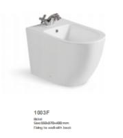 China Scratch And Stain Resistant Porcelain Bathroom Basin with Pop-up Drain and Easy To Clean Wall Hung Sink for sale