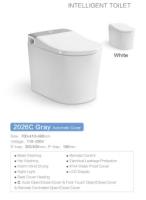 China Smart Home Toilet with Less Than 40 DB Noise Level, Automatic Self-cleaning Nozzle, and Remote Control and Side Panel for sale