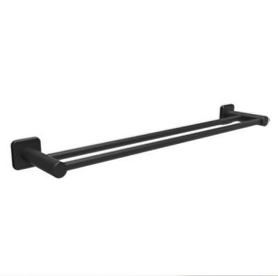 China 201 SUS Stainless Steel Towel Bar with Single Tier Design and Mounting Hardware Included for Bathroom Fixture for sale