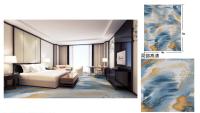 China Heavy Duty Hotel Carpet with Customizable Design for High Traffic Areas in Hospitality Industry for sale