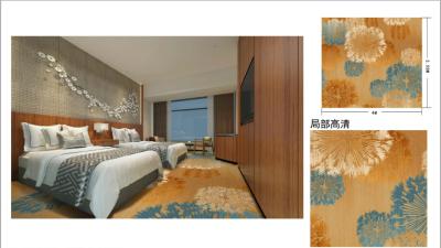 China Durable and Customizable Luxury Hotel Carpet for Commercial Flooring in High-Traffic Areas for sale