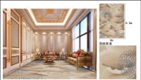 China Heavy Duty Hotel Carpet with Custom Design for High Traffic Resistant Commercial Flooring for sale