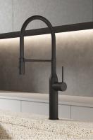 China Corrosion-resistant Stainless Steel Bathroom Faucet with Hot Cold Water Mixer and Tool-Free Installation for sale