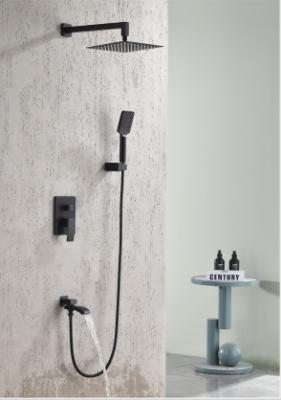 China Stainless Steel Wall Mounted Shower Head with Customizable Color and Anti-Clog Nozzles for Apartments for sale