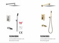 China Wall-mounted Stainless Steel Handheld Bathroom Shower Head with 2-3 Spray Modes for Hotels and Homes for sale