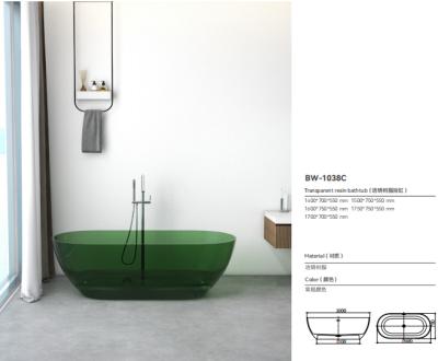 China Freestanding Hotel Bathtubs with Glossy Surface Finish, Overflow Cover Included, and Standard Deck-mounted Faucets Compatibility for sale