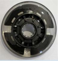 China Industrial Caster Wheels With Zinc Coating And 3mm Bracket Thickness For Heavy Load Bearing In 75mm And 100mm Diameter for sale