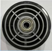 China Industrial Caster Wheels With Pressed Steel Bracket Ball Bearing System And Plate Mounting For Heavy Duty for sale