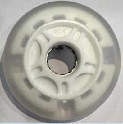 China Stainless Steel Industrial Caster Wheels with Ball Bearing M12×25 Threaded for Heavy Duty for sale