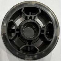 China Pressed Steel Heavy Duty Industrial Caster Wheels M12×25 Threaded For Industrial Machinery for sale