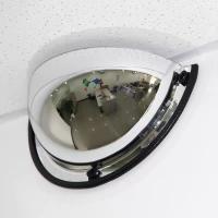 China Indoor Hemisphere 1/2 1/4 Spherical Convex Safety Mirror / Wide Angle Mirrors 30cm for sale