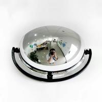 China Indoor Hemisphere 1/2 1/4 Spherical Convex Safety Mirror / Wide Angle Mirrors 30cm for sale