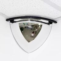 China Indoor Hemisphere 1/8 Spherical Wide Angle Convex Mirror 30cm-120cm Space Saving for sale