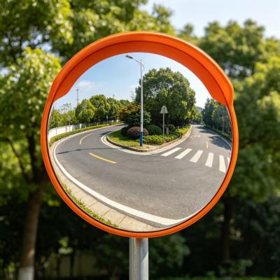 China Wide Angle Blind Spot Anti Collision Road Mirror Convex For Outdoor Road Driveway Indoor Warehouse Parking Lot for sale