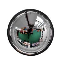 China Indoor Hemisphere 1/2 Spherical convex safety mirror High Definition PMMA Lens Anti Theft Blind Spot Elimination For Supermarket Warehouse Workshop Multiple Sizes 30cm-120cm for sale