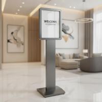 China Hotel Lobby Strong Wear-resistant Hotel Information Sign Holder Durable Display Stand For Hotels Reception Areas for sale
