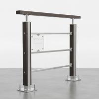 China Easy Assembly Hotel Railing Stand For Strength Wear-resistance Providing Support Long-lasting Performance for sale