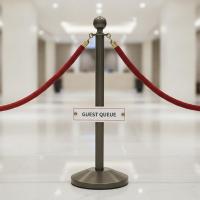 China No Assembly Hotel Railing Stand Height 120 Cm Practical Durable Solution For Managing Guest Flow In Hotels for sale