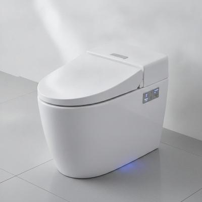 China Smart Toilet Intelligent Bathroom Toilet Equipped With Heated Seat Soft Close For Comfortable Hygienic for sale