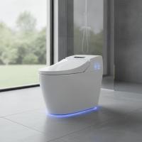 China Automatic Self-cleaning Nozzle Bathroom Smart Toilet Floor Mounted Installation Type Night Light Additional For Cleaning for sale