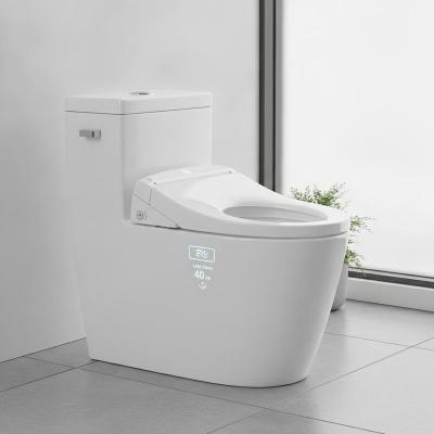China Dual Flush Bathroom Smart Toilet Incorporating Less Than 40 DB Noise Level Technology For Quiet Smart Toilet Performance for sale