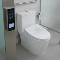 China Smart Toilet Smart Flush Toilet Remote Control Side Panel For Sanitation Management In Public Corporate Restrooms for sale