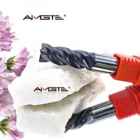 China D12mm 4 Flutes Solid Carbide End Mill TiAlN Coating For 304 316L Stainless Steel for sale