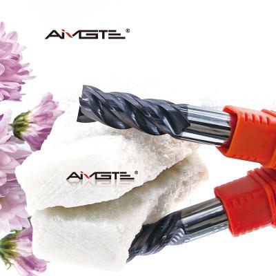 China D12mm 4 Flutes Solid Carbide End Mill TiAlN Coating For 304 316L Stainless Steel for sale