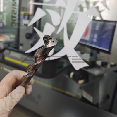 China Customized D16 Carbide Deep Hole Drill Carbide Drill Tool For Low Hardness Materials for sale