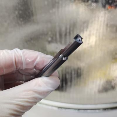 China 7.4mm 2 Flutes Carbide Step Drill Non Ferrous Metals Drilling With Chip Evacuation for sale