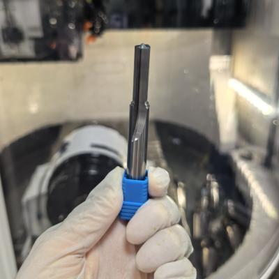 China Precision HM Coolant Through Straight Flute Drill Solid Carbide Drill For Hole Machining for sale
