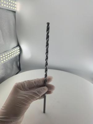 China High Cleanliness Solid Carbide Flat Bottom Drill Bit 12mm Diameter Internal Coolant for sale