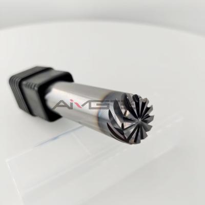 China D20mm Customized Carbide Tool 12 Flute Corner Radius End Mill For Mold And Die for sale
