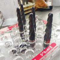 China Customized HF25 Carbide Taper End Mill Cutter 4 Degree For Deep Cavity Slope Cutting for sale