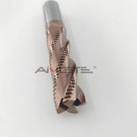 China TiSiN Coated Carbide Roughing End Mills Solid Carbide Cutting Tool Fo High Temperature for sale