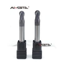 China Solid Carbide Ball Nose End Mill for CNC 3D Contouring & Mold Machining for sale