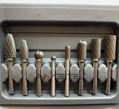 China Tungsten Carbide Rotary Burr Set for Metal Grinding, Engraving, and Deburring for sale