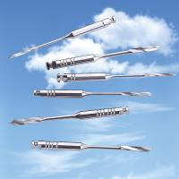 China Dental Endodontic Files Stainless Steel Peeso Reamers/Glidden Gates Spiral Root Canal Drill 28/32MM #1-#6 for sale